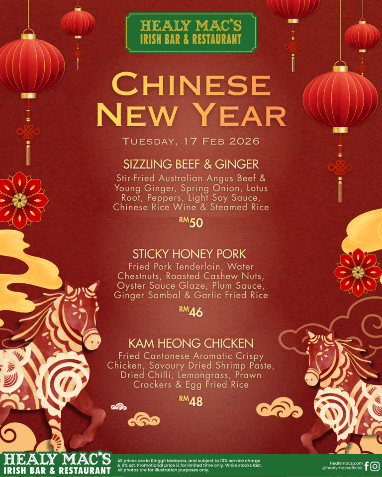Chinese New Year – Healy Mac's | The Best Irish Bar and Restaurant